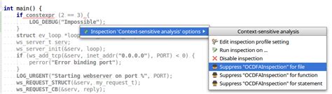 syntax highlighting how to work around clion 2017 2 thinking