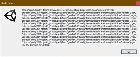 c unityeditor buildplayerwindow buildmethodexception 2 errors