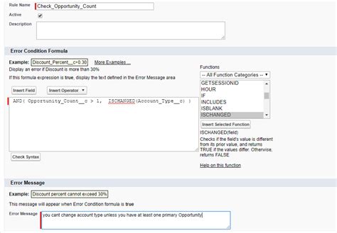 how to check opportunity count from account object in