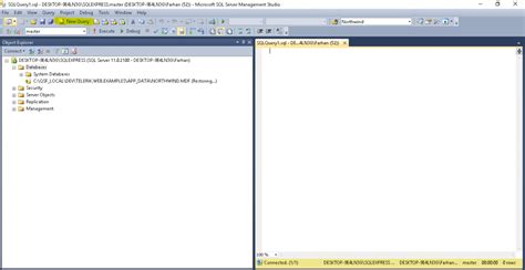 sql database stuck in restoring state