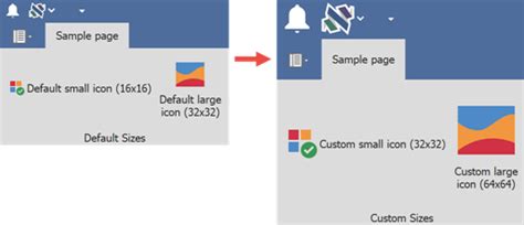 baritem ribbonstyle property winforms controls