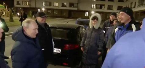 Putin In Donbass Prima Volta Dallinizio Della Guerra Video