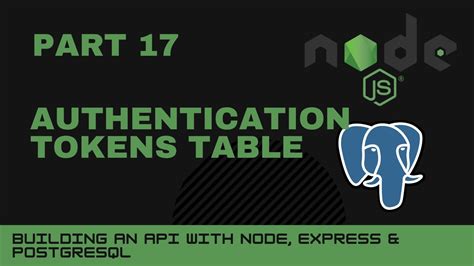 javascript projects node express postgres api part 17