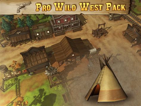 pro wild west pack v1 5 game assets for unity and unreal