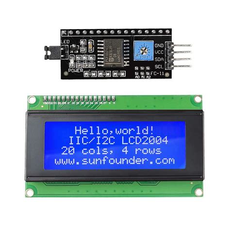 new 20x4 character lcd module 2004 character lcd display 5v serial iic