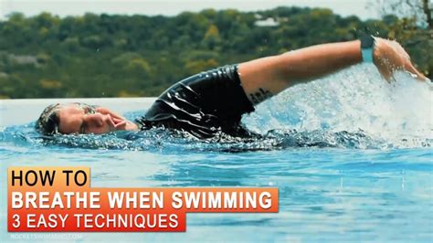 How To Breathe When Swimming Learn Freestyle Breathing Technique