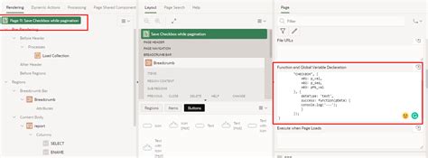 preserve checkbox state while paginating in interactive classic report