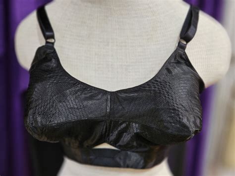 1950s Vintage Black Satin Bullet Bra Larger Size Etsy
