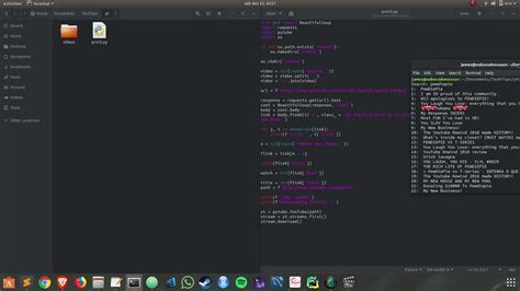 best python program to download and search videos from