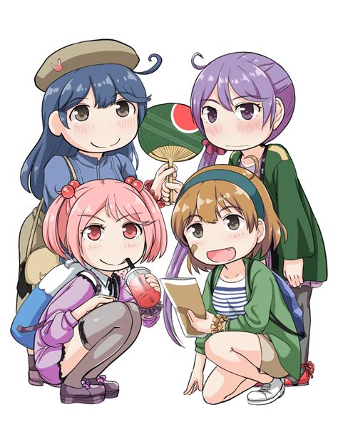 Safebooru 4girls Ahoge Akebono Kancolle Backpack Bag Bandaid