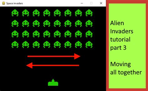 simple space invader game using python with free source code free images