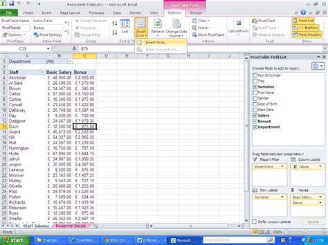 how to customise your excel reports with slicers happy ltd