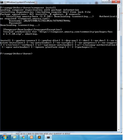 magento 2 3 getting error installing the composer in existing