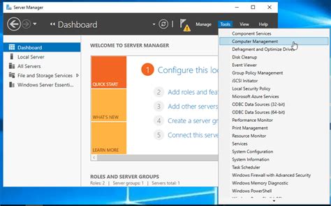 how to effectively use disk management in windows server 2016