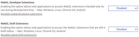 how to enable and disable webgl in chrome for windows 10 and 11
