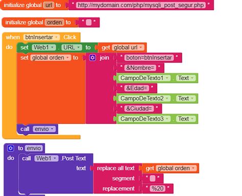 mysql php get post insert update delete segur sql