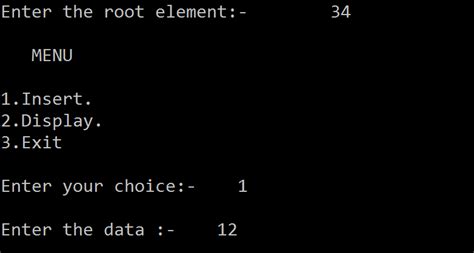 binary search tree program in data structure with output clothesfreeware