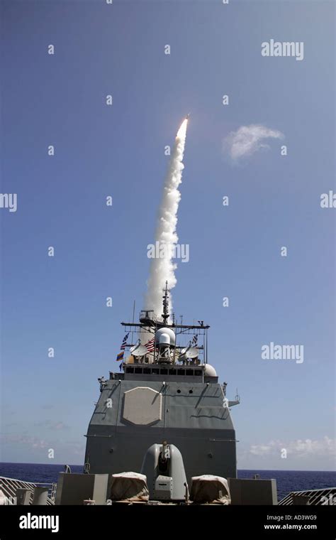 A Standard Missile 2 Sm 2 Is Launched From The Pearl Harbor Based