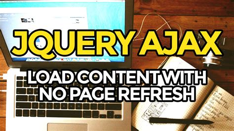 jquery tutorial ajax load content with no page refresh