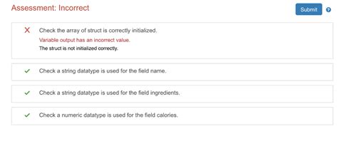 solved arrav ot structures create a function called