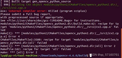 ubuntu16 04 opencv4 6 0的安装及使用示例 ubuntu16 04安装opencv csdn博客