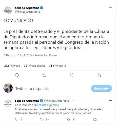 Qué Pasará Con El Aumento Del 69 De Los Diputados Y Senadores Tn