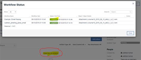 error in script for creating incident from email message ibm security
