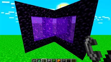 An Image Of A Purple Object In The Middle Of A Minecraft Field With