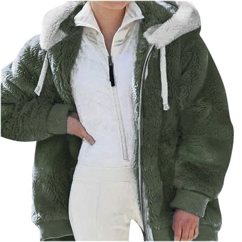 Aoochasliy Womens Jackets And Coats Clearance Plus Size Winter Warm