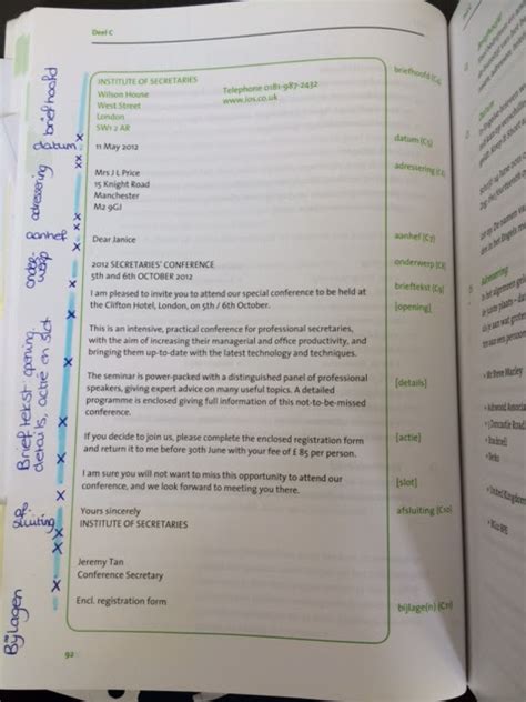 Engelse Brief Schrijven De Opstelling Van Een Engelse Brief