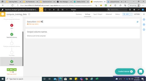 unable to join two datasets dataiku community