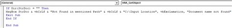 vba getobject example of getobject function in excel vba