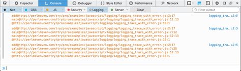 35 javascript console log trace javascript overflow