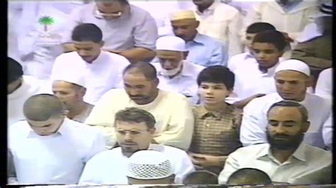 تلاوة من صلاة التراويح ليلة 29 رمضان 1422 من جزء عم لفضيلة