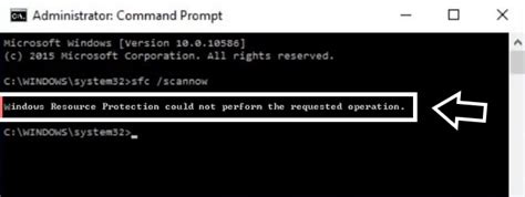 how to fix ‘windows resource protection could not perform the requested