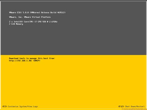 vmware esxi 5 install tech stuff