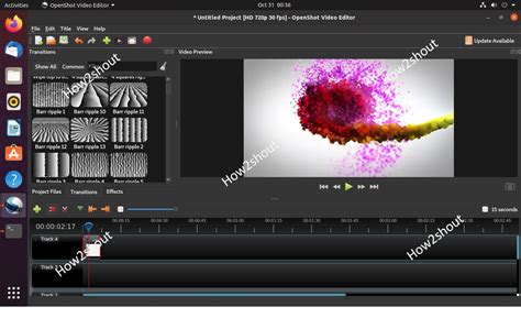 install openshot video editor on ubuntu 20 04 linux shout