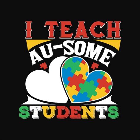 Premium Vector Autism T Shirt Design