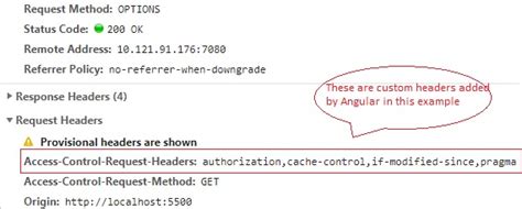 javascript angularjs cors call not working but