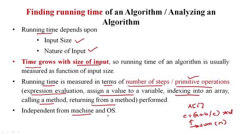 01 Algorithm Analysis Introduction Youtube
