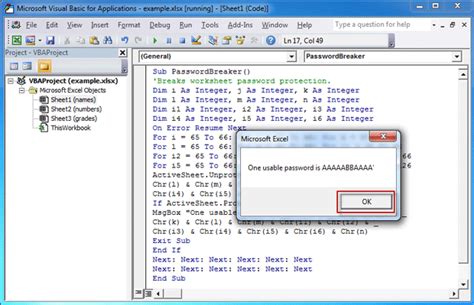 how to unprotect workbook sheet spreadsheet without password