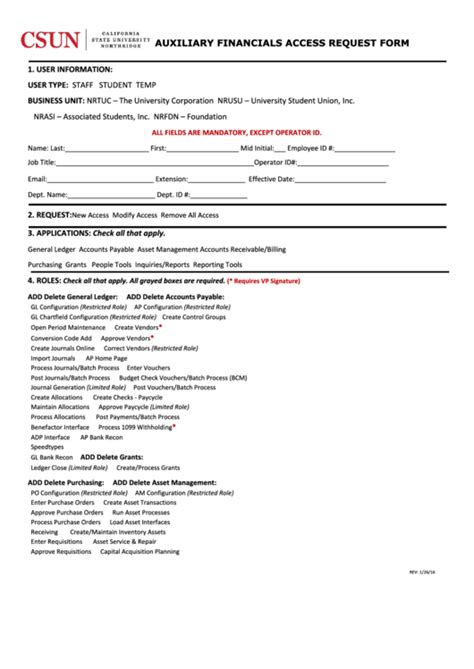 Top 31 Access Request Form Templates Free To Download In Pdf Format