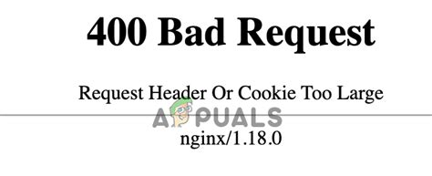 request header or cookie too large error here s how to fix