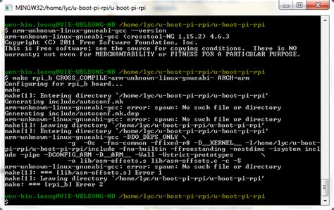 c arm unknown linux gnueabi gcc error spawn no such file or