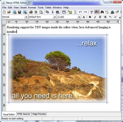 sferyx java html editor new features of the java wysiwyg