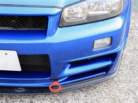 Motors Dewhel Jdm Aluminum Track Racing Front Bumper Car Accessory Auto