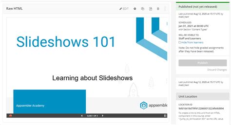 adding a powerpoint slideshow to your open edx course appsembler