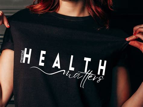Mental Health Health Matters Svg Positive Mindset Healthcare Svg