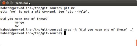 algorithm did you mean in git stack overflow