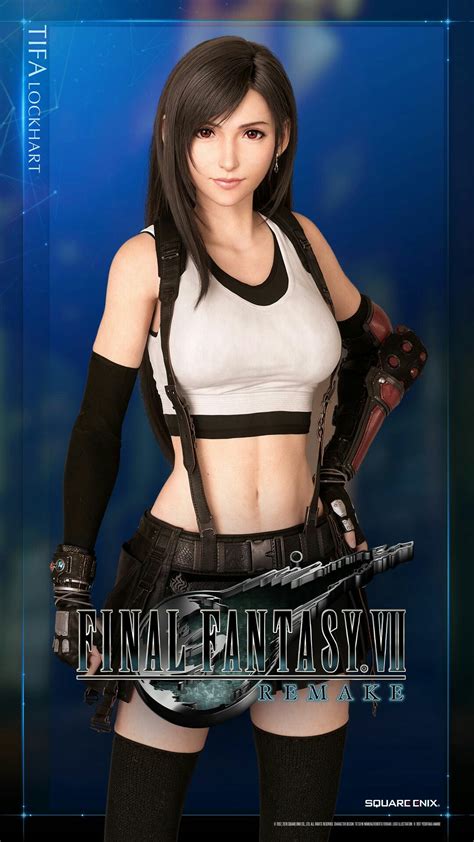 Tifa Lockhart Final Fantasy Vii Final Fantasy Vii Remake Tifa Final